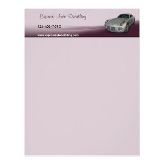 Car Dealer Letterhead, Custom Car Dealer Letterhead Templates
