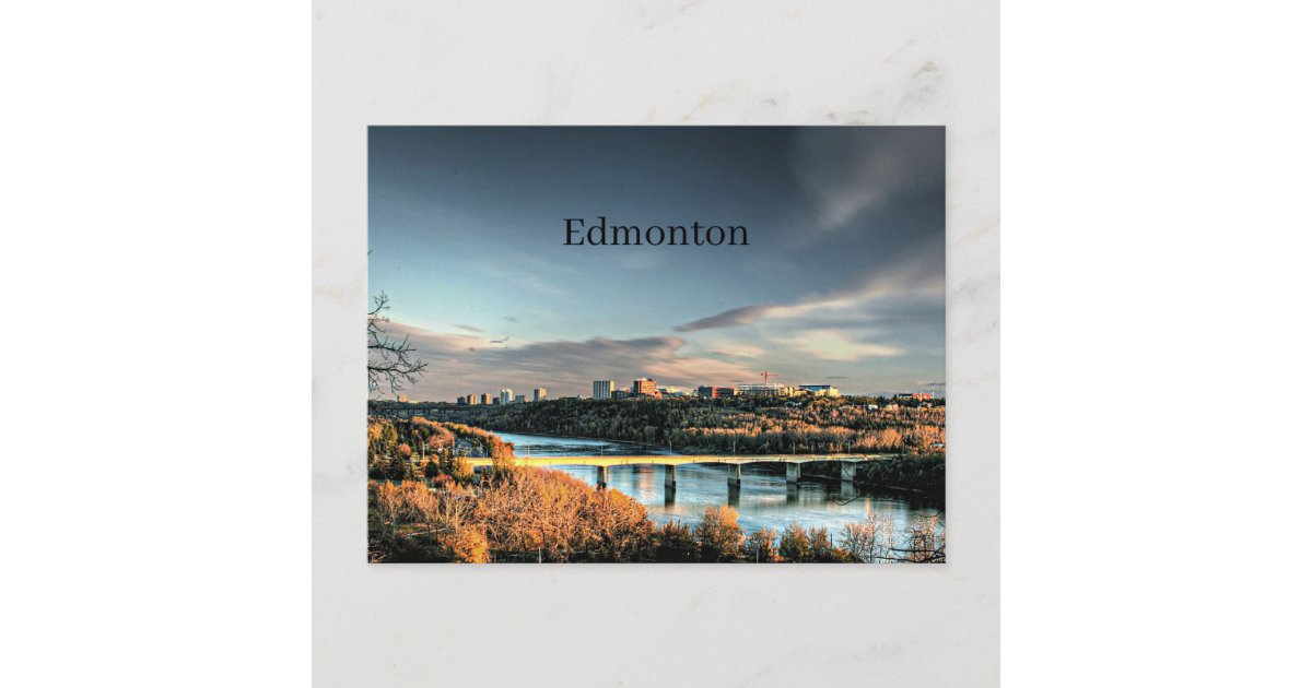 Autumn in Edmonton, Postcard | Zazzle
