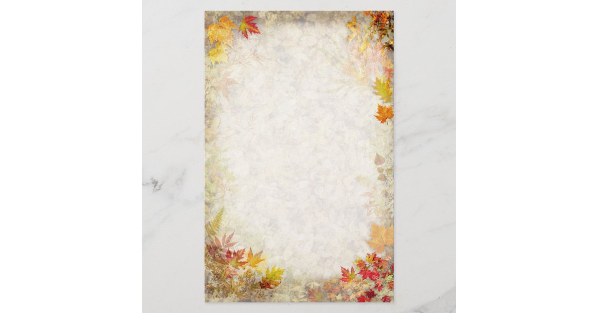 Autumn Stationery | Zazzle