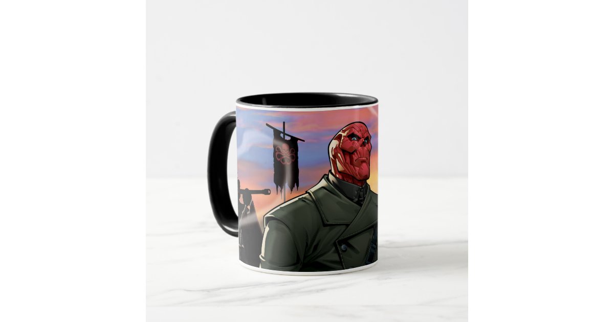 Avengers Classics | Hydra General Red Skull Mug | Zazzle