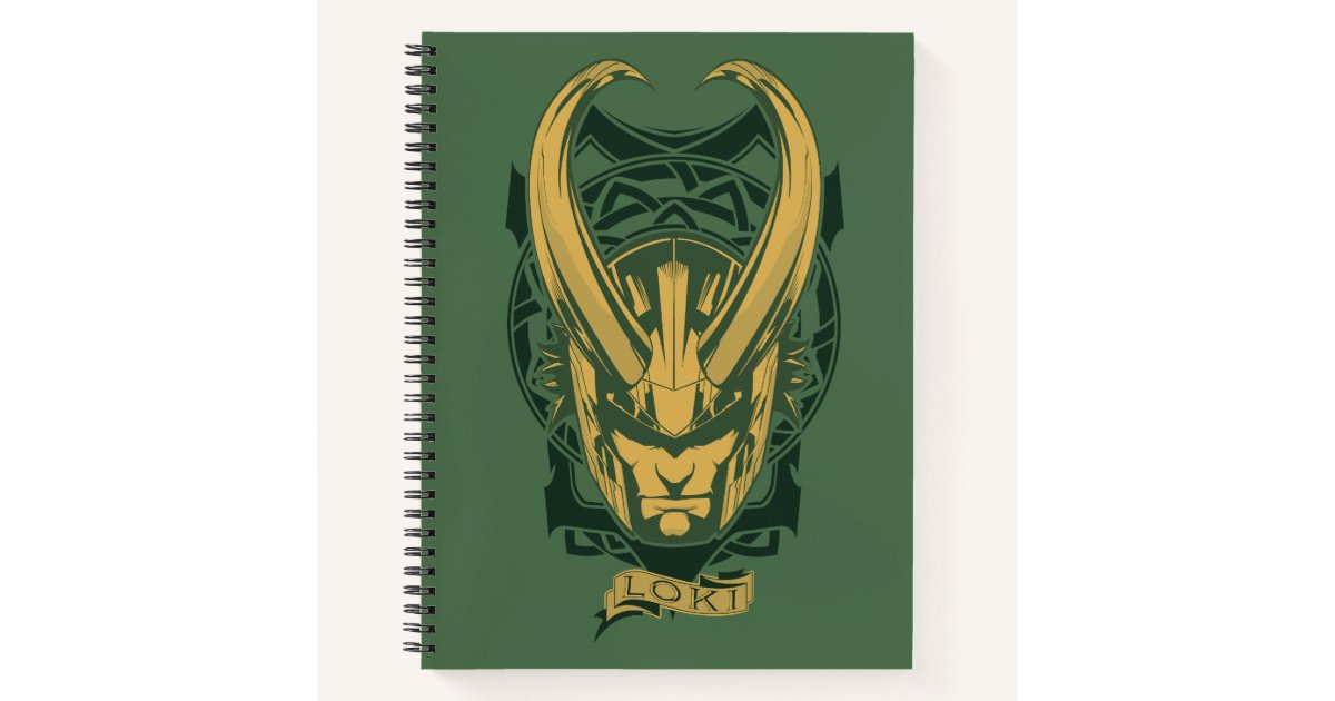 Avengers Classics | Norse Loki Graphic Notebook | Zazzle
