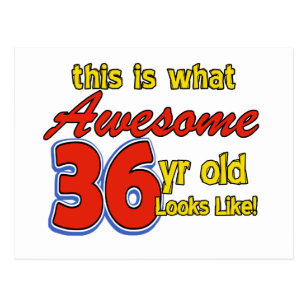 36 Years Old Cards, Greeting Cards & More | Zazzle CA