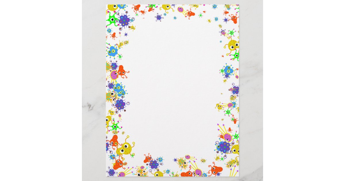 Bacteria Border | Zazzle
