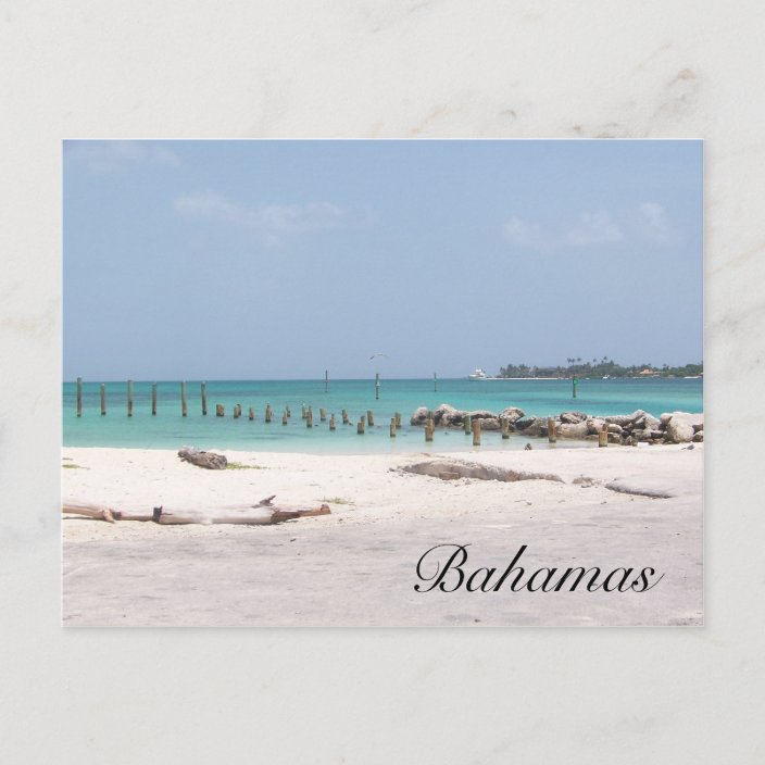 Bahamas Postcard | Zazzle.ca