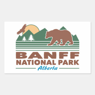 Banff National Park Stickers | Zazzle CA