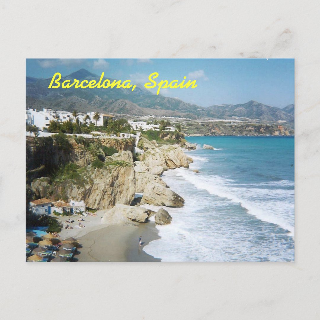 Barcelona, Spain postcard | Zazzle