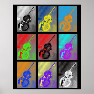 Upright Bass Posters, Prints & Poster Printing | Zazzle CA
