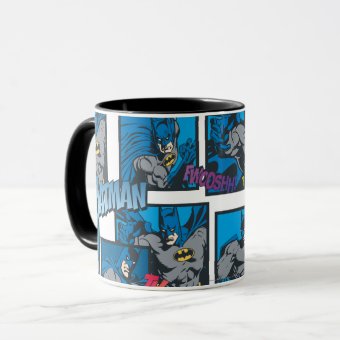 Batman Knight FX - 30A Thwack/Fwooshh pattern Mug | Zazzle