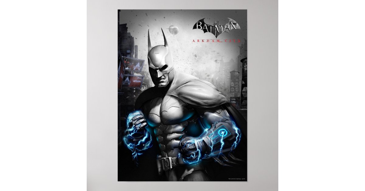 Batman - Lightning Poster | Zazzle