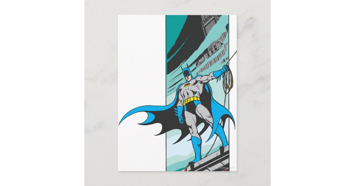 Batman Perches Postcard | Zazzle
