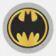 Batman Symbol | Classic Round Logo Classic Round Sticker | Zazzle