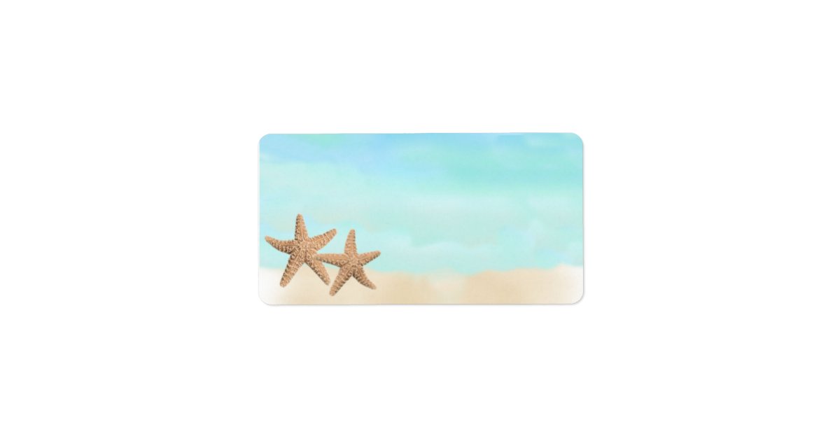 Beach Theme Address Labels | Zazzle