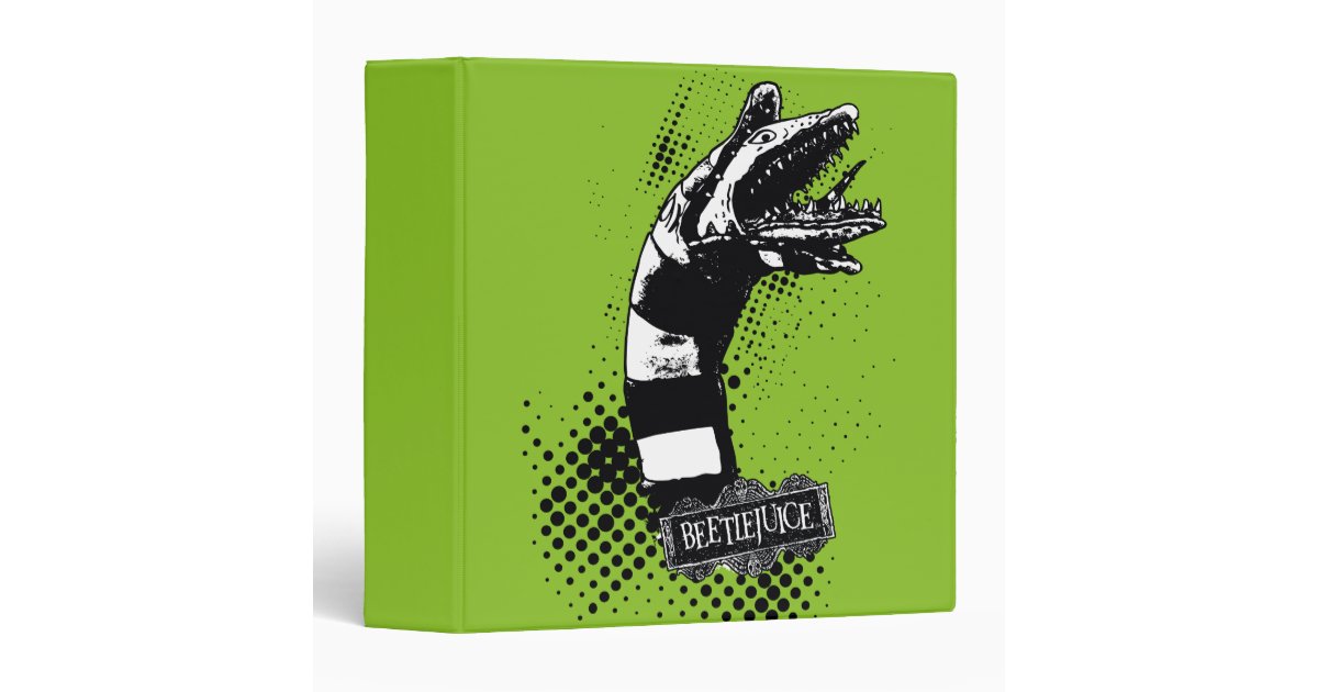 Beetlejuice | Sandworm Illustration Binder | Zazzle