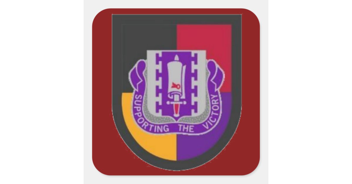 Beret flash & DUI 478th Civil Affairs Bn Stickers | Zazzle