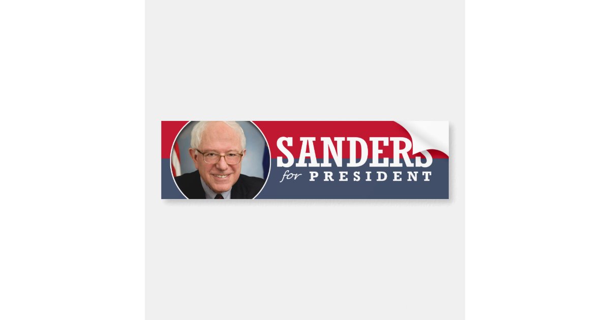 BERNIE SANDERS 2016 BUMPER STICKER | Zazzle