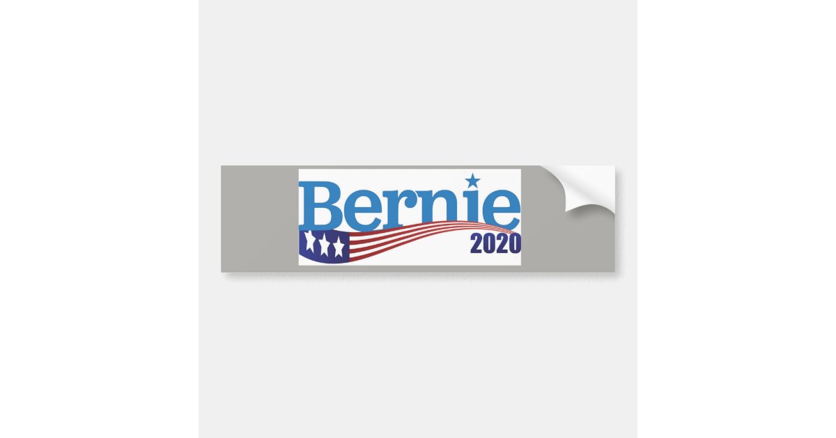 Bernie Sanders 2020 bumper Sticker Feel the Bern | Zazzle