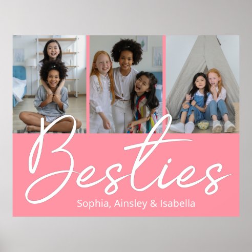 Bff Posters, Prints & Poster Printing | Zazzle CA