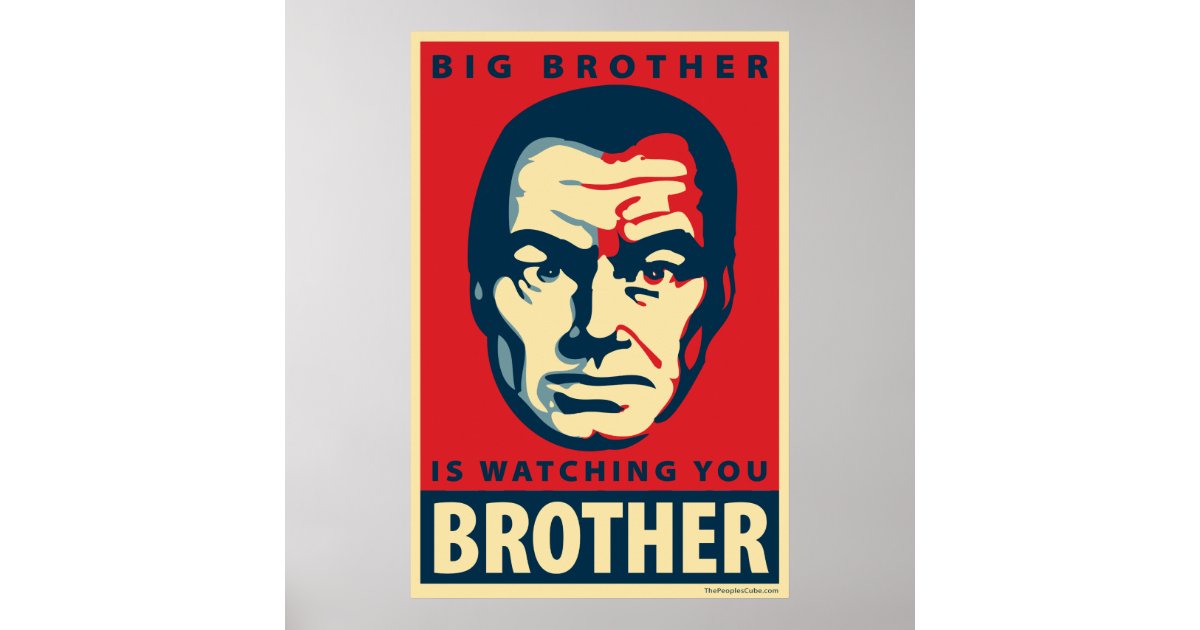 Big Brother: Obama parody poster | Zazzle