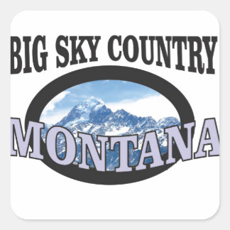 Custom Big Sky Stickers | Zazzle.ca