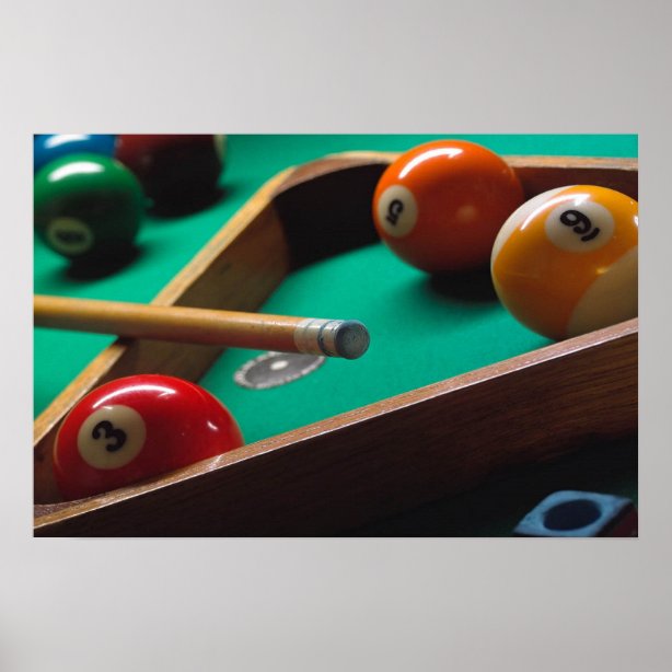 Billiard Posters, Prints & Poster Printing | Zazzle CA