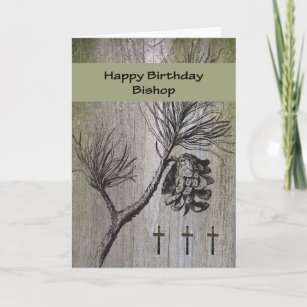Bishop Birthday Cards | Zazzle CA