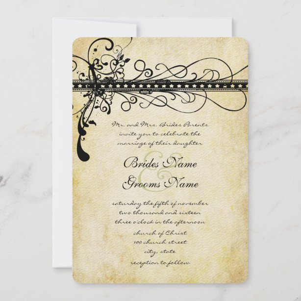 Funky Wedding Invitations & Announcements | Zazzle CA