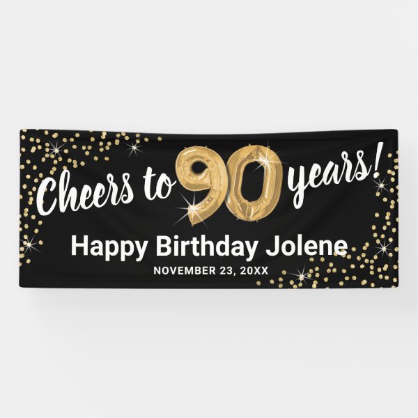 Happy 90th Birthday Posters, Prints & Poster Printing | Zazzle CA