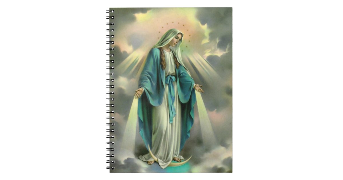 Blessed Virgin Mary Notebook | Zazzle