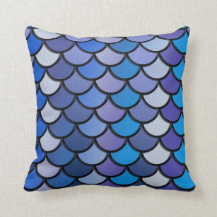 Fish Pattern Pillows & Cushions | Zazzle CA