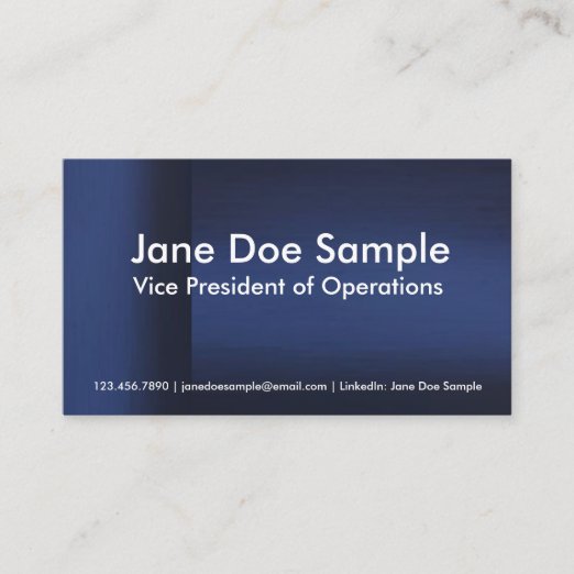 Vice President Business Cards & Profile Cards | Zazzle CA