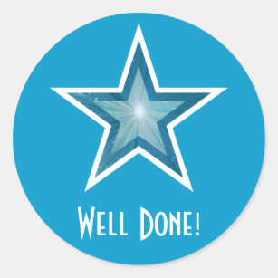 Well Done Stickers | Zazzle CA