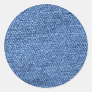 Blue Denim Stickers | Zazzle CA