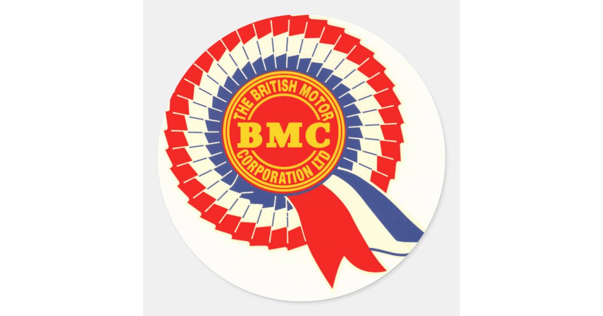 BMC Rosette Sticker | Zazzle