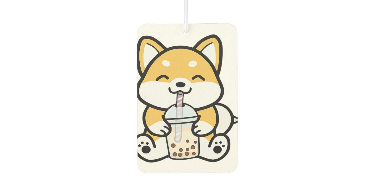 Boba Corgi, Corgi Boba, Boba Shiba, Shiba, Corgi, Air Freshener | Zazzle