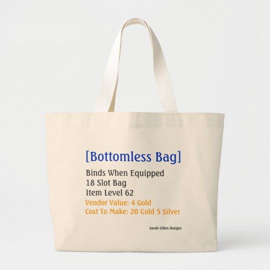 Bottomless Bag | Zazzle.ca