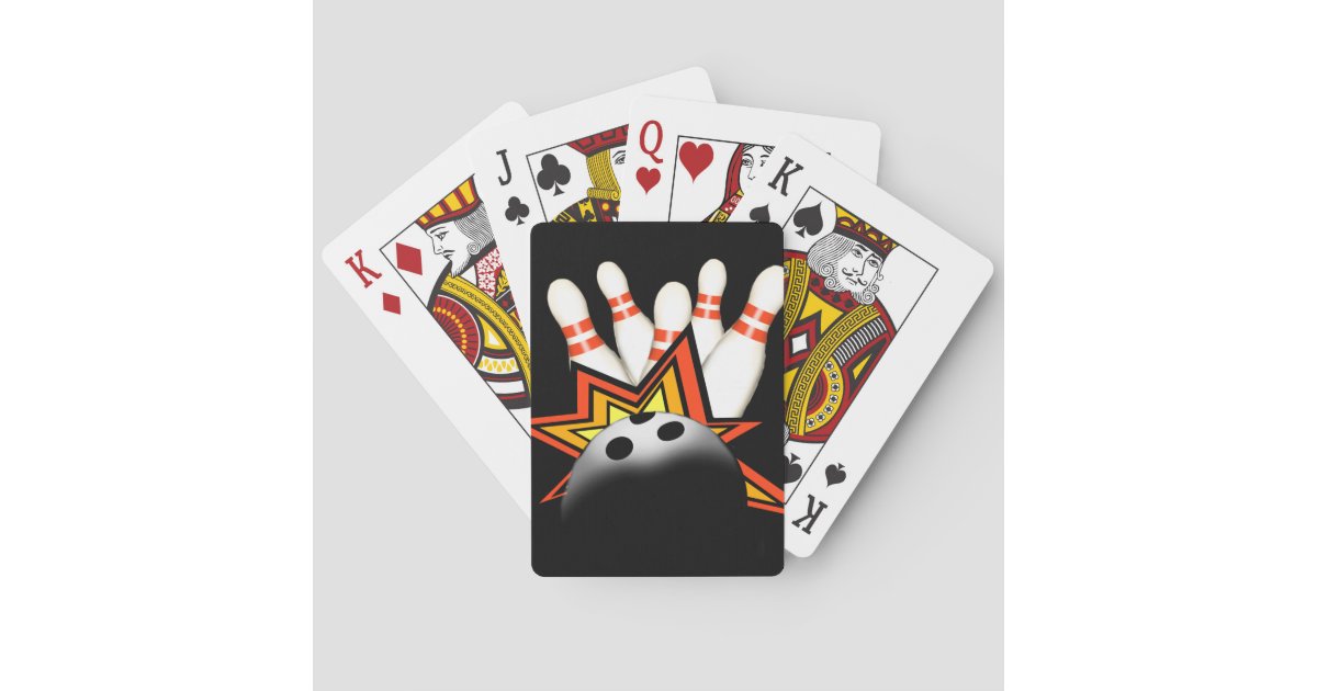 Bowling Playing Cards | Zazzle