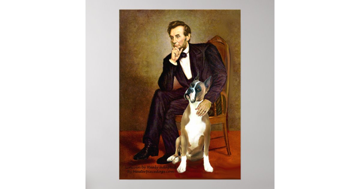 Boxer 1cr - Lincoln Poster | Zazzle
