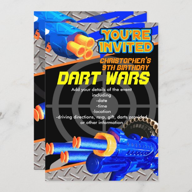 Darts Invitations | Zazzle CA