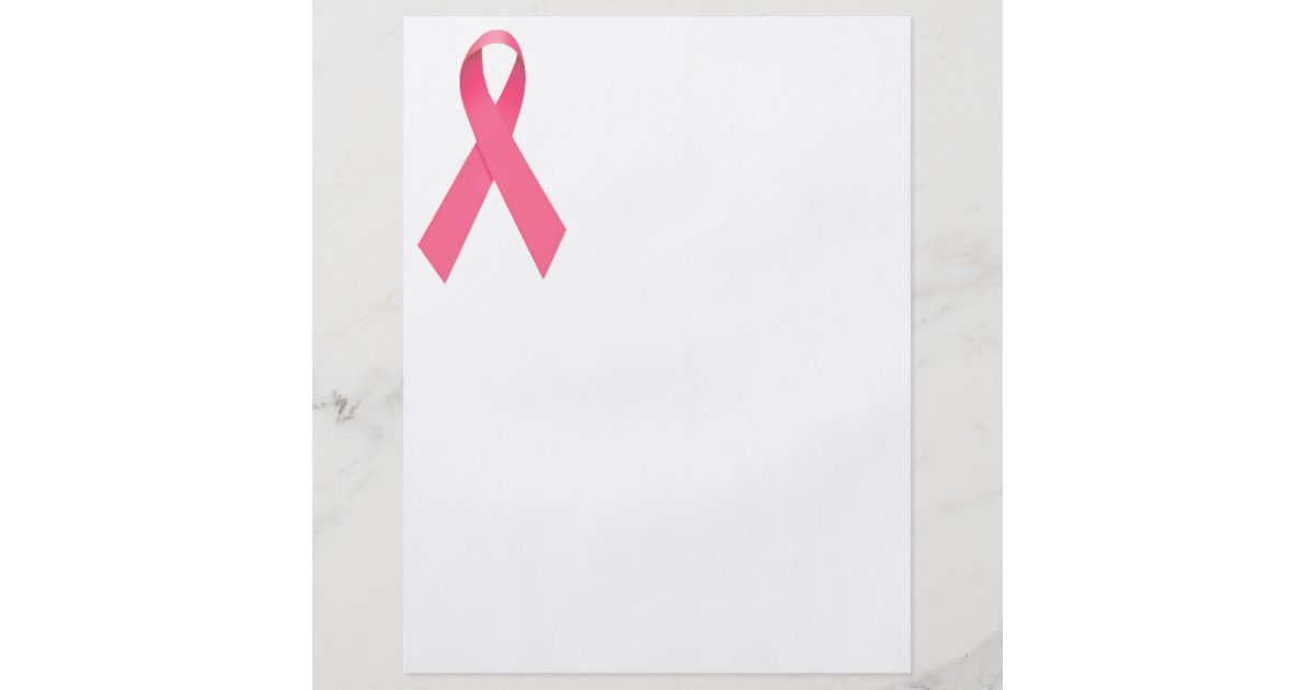 Breast Cancer Awareness Ribbon Flyer | Zazzle