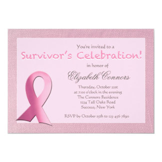 Breast Cancer Survivor Invitations & Announcements | Zazzle Canada