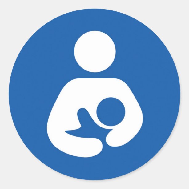 Breastfeeding Stickers | Zazzle CA