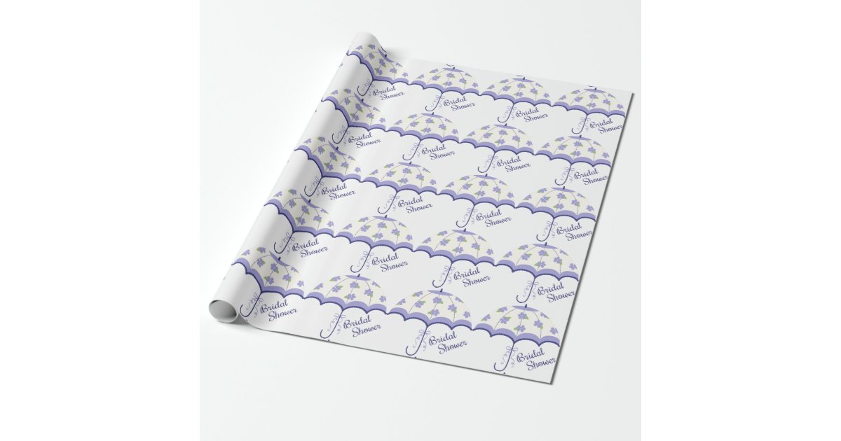 Bridal Shower Wrapping Paper | Zazzle