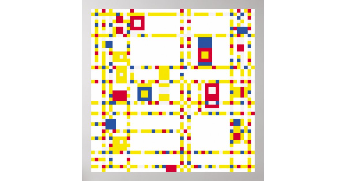 Broadway Boogie Woogie Poster | Zazzle