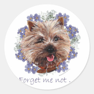 Forget Me Not Stickers | Zazzle CA