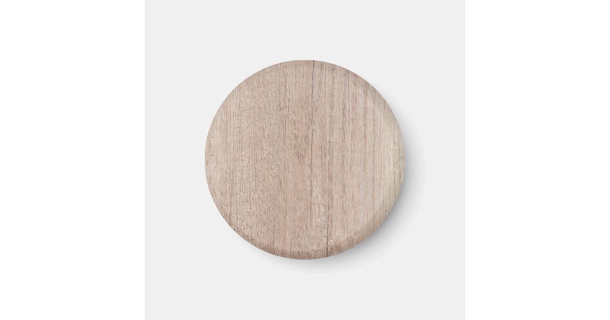 Brown Wood Look Board Blank Elegant Template Magnet | Zazzle