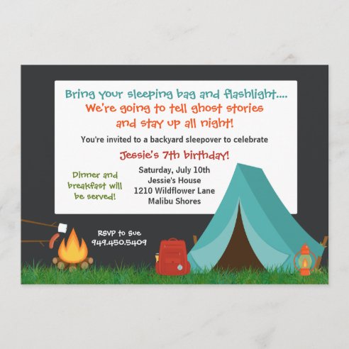 Summer Camp Invitations | Zazzle CA
