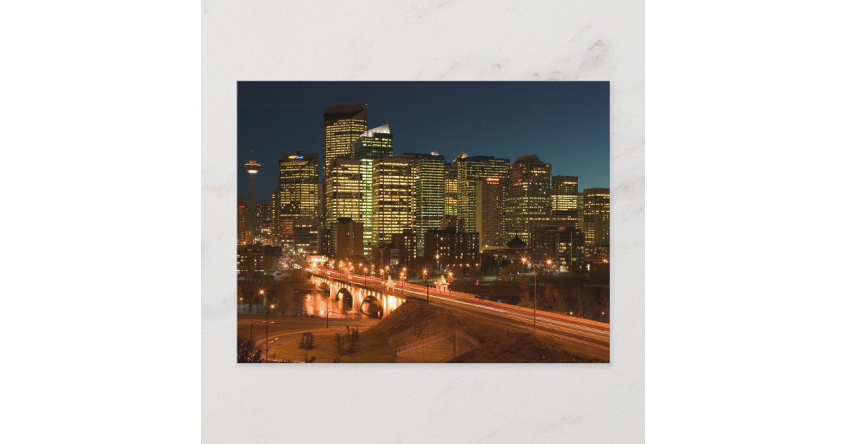 Canada, Alberta, Calgary: Downtown Calgary, Postcard | Zazzle