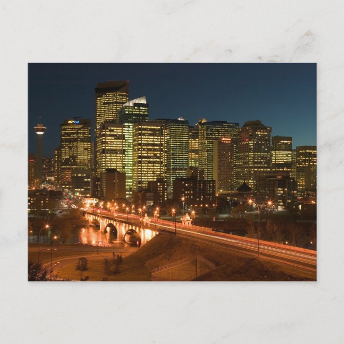 Canada, Alberta, Calgary: Downtown Calgary, Postcard | Zazzle.ca