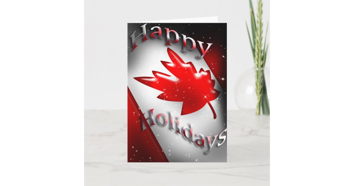 Canada Christmas Card | Zazzle