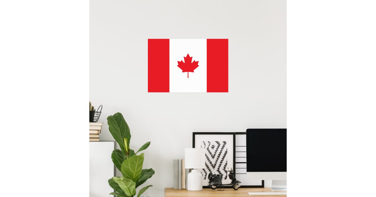 Canada flag poster | Zazzle
